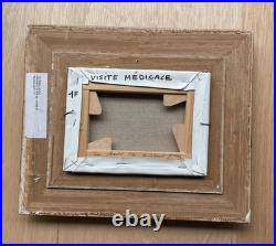 Art naïf Tableau Peinture Charlotte Lachapelle visite médicale Médecine ...